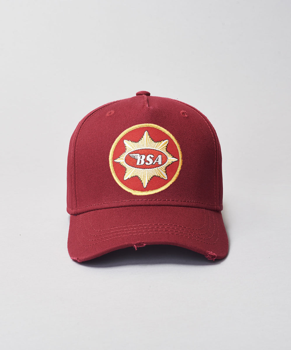 Lucky Seven BSA Baseball Cap - Burgundy – Lucky Seven Caps