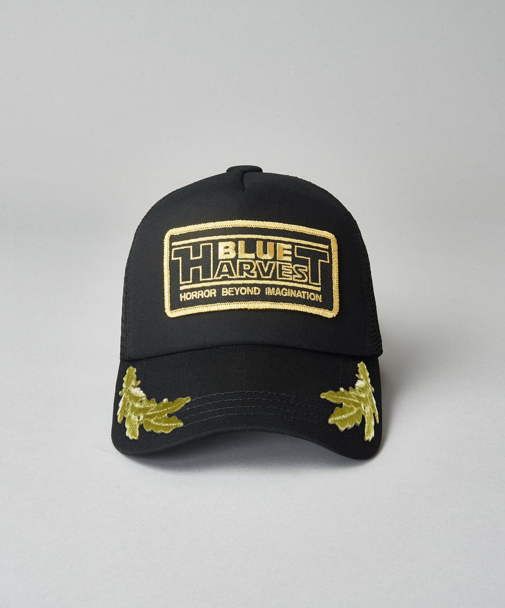 Star Wars Blue Harvest Trucker Cap- Black/ Crests – Lucky Seven Caps