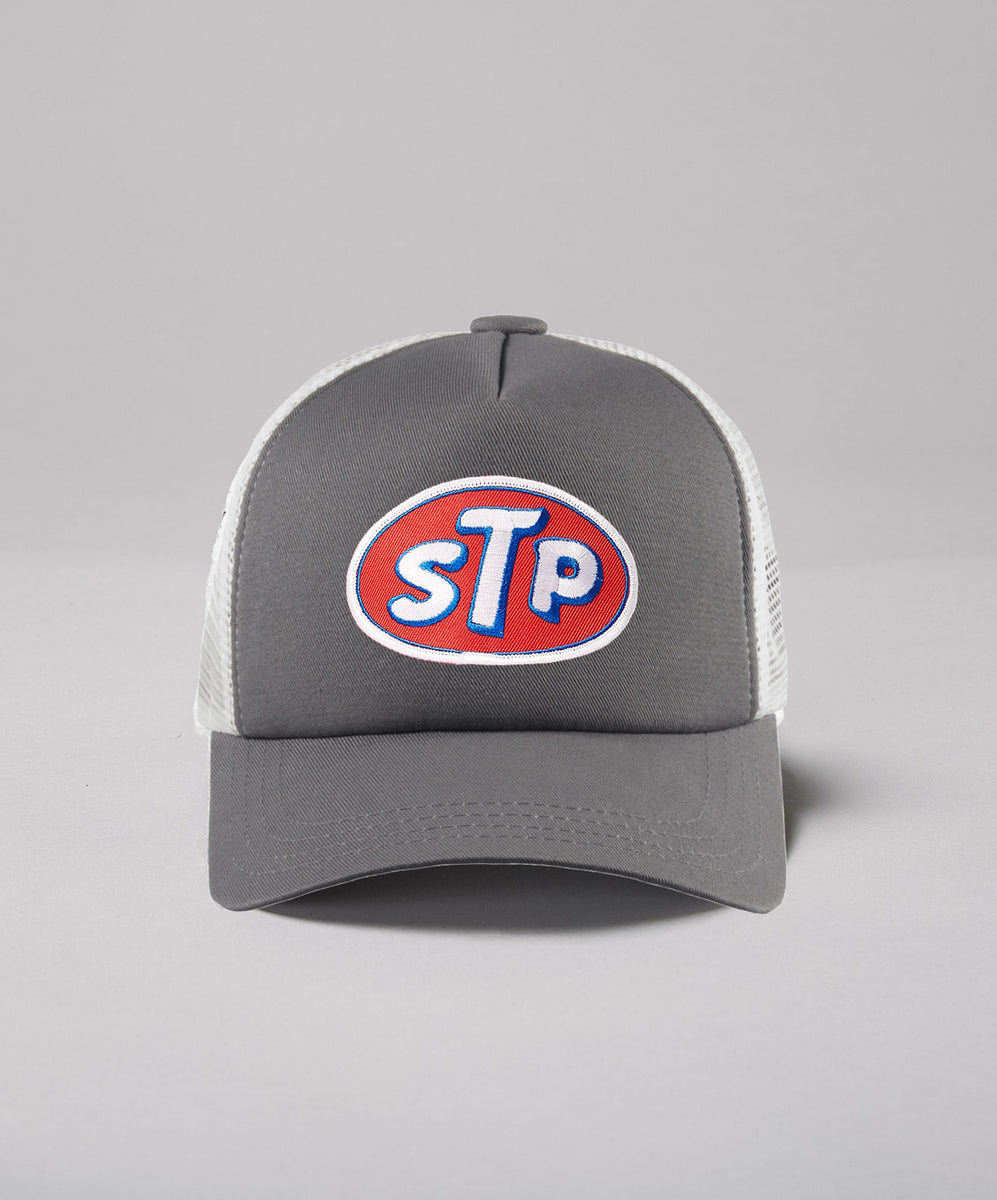 STP Trucker Cap - Grey/ White - Small – Lucky Seven Caps