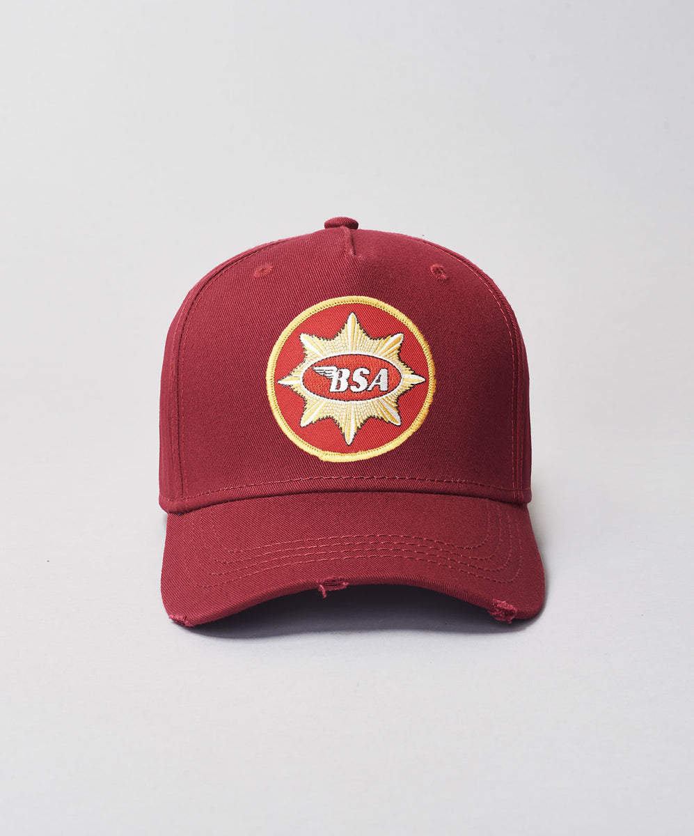 BSA Baseball Cap- Burgundy – Lucky Seven Caps